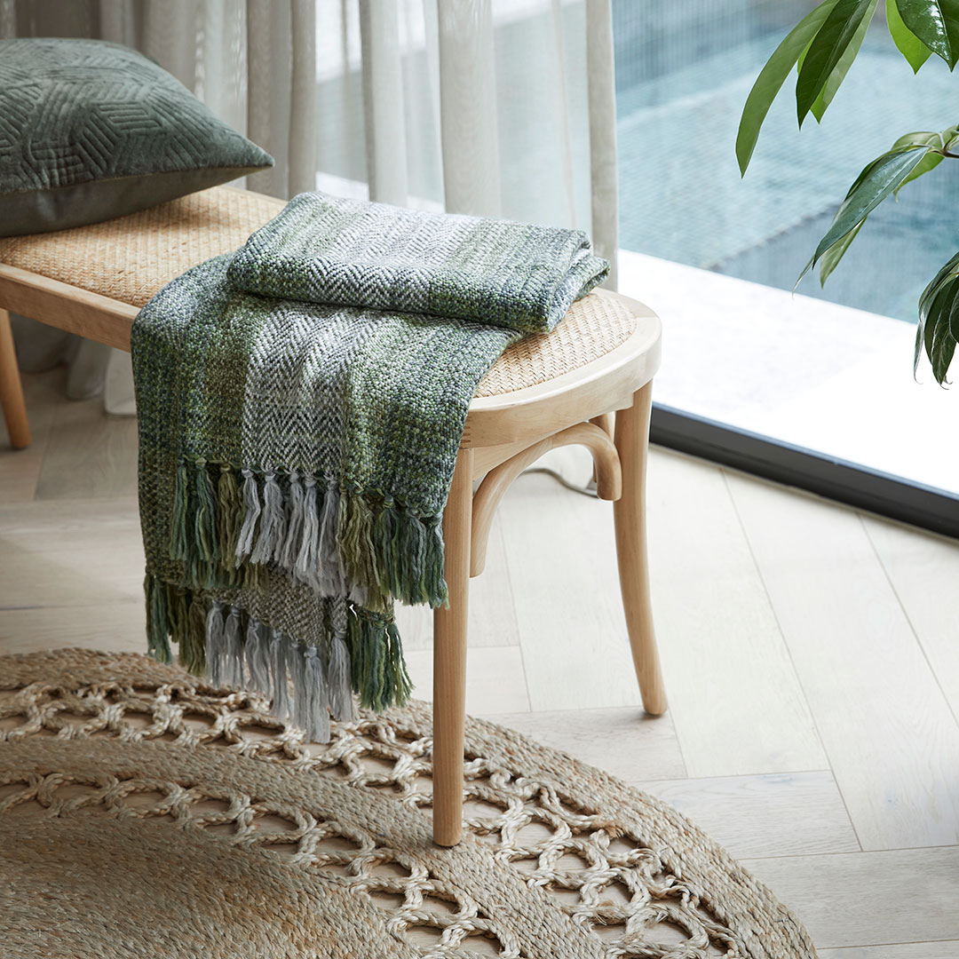 Buy Peru Check Throw Online | Bed Bath N' Table