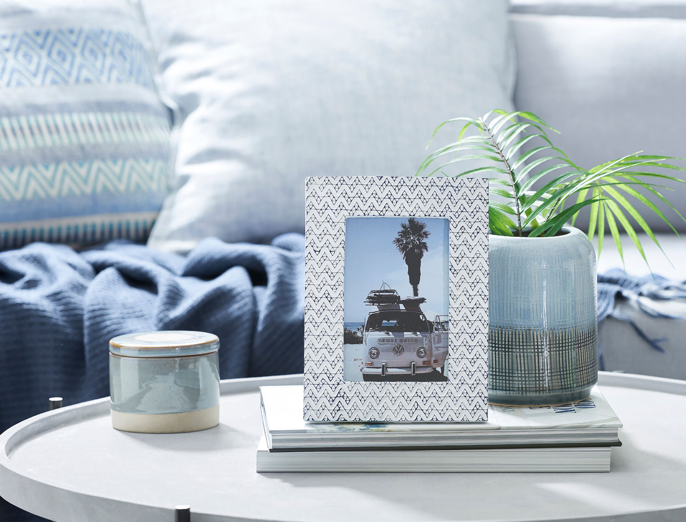 Shop Indigo Photo Frame Online | Bed Bath N' Table