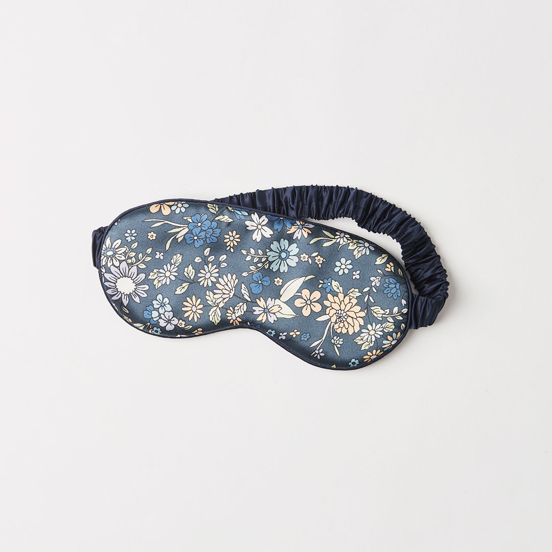 Shop Silk Eye Mask - Blue Online | Bed Bath N' Table