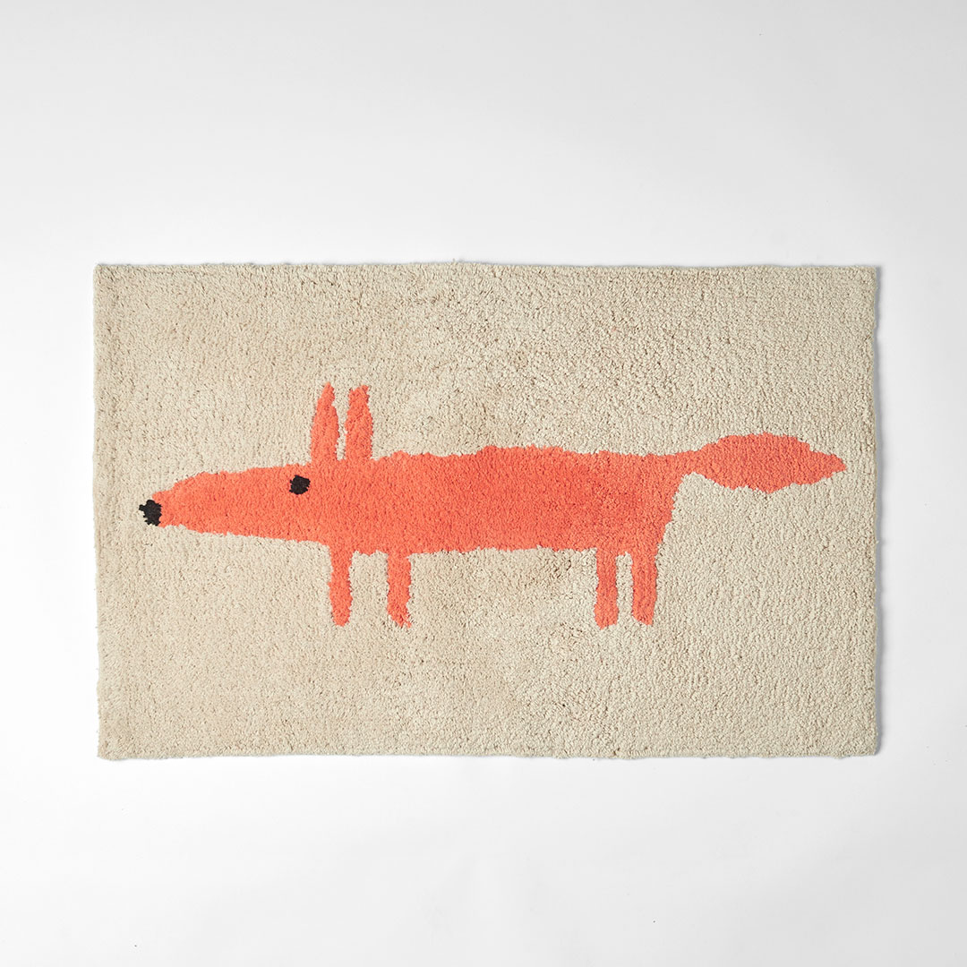 Shop Mr Fox Bath Mat - Stone Orange Online | Bed Bath N' Table